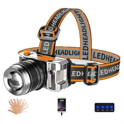 Head Lights LED Rechargeable Headlight Led USB Charging And