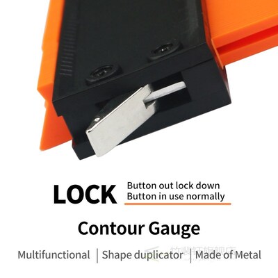 Upgrade Brand Lock Wider Contour Gauge Profile Duplicator To