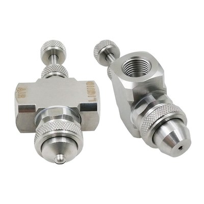 Air atomizing nozzle,siphon water misting air atomizer nozzl