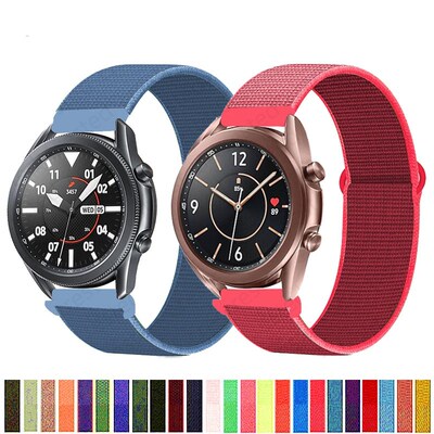 20/22mm band strap For Galaxy Watch 3/46mm/42mm/active 2 Sa