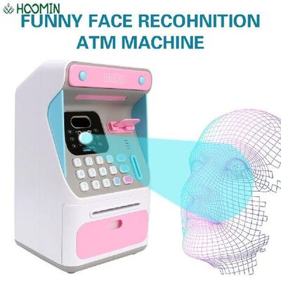 Auto Scroll Paper Banknote ATM Machine Cash Box Simulated