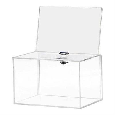 Acrylic Donation Box - Box For Voting, Charity, Polls,