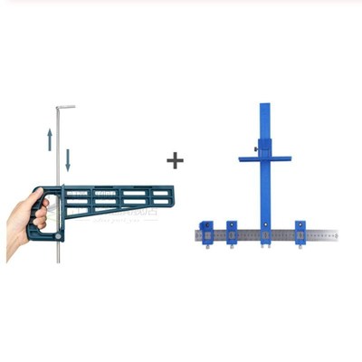 Universal Magnetic Drawer Slide Jig Cabinet Drawer Mounting