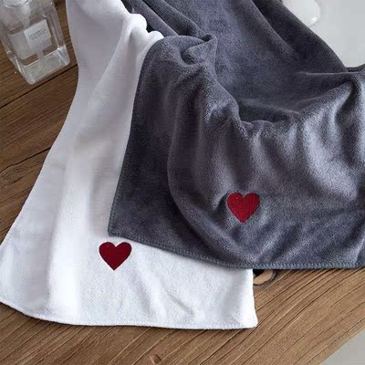 small cotton bath face towel thick set couple bath