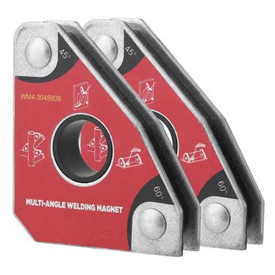 2pcs Multi-angle 30 60 45 90 Degree Welding Magnets Holders