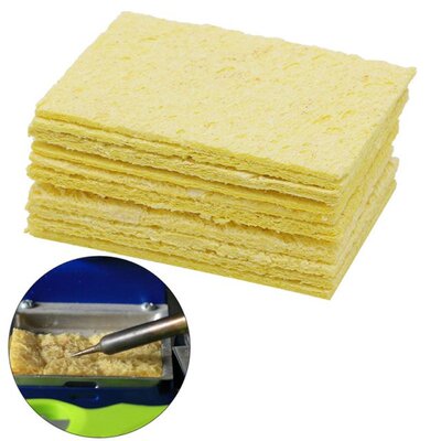 10Pcs Yellow Cleaning Sponge Cleaner for Enduring Electric W
