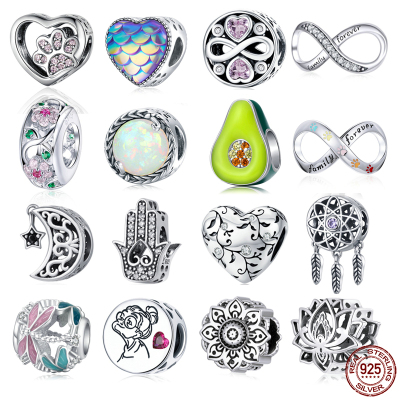 BAMOER Silver Charm Collection 925 Sterling Silver Dazzling