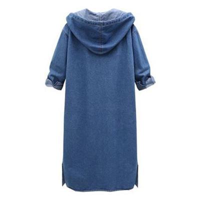 Autumn New Denim Jacket Women Korean Loose Long Jeans Jacket