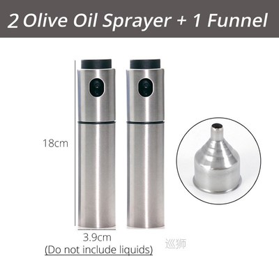 Olive Oil Sprayer Dispenser For Bbq/Cooking/Vinegar Glass Bo