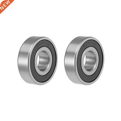 6203-16-2RS Ball Bearings Z2 16x40x12mm Double Sealed Chrome