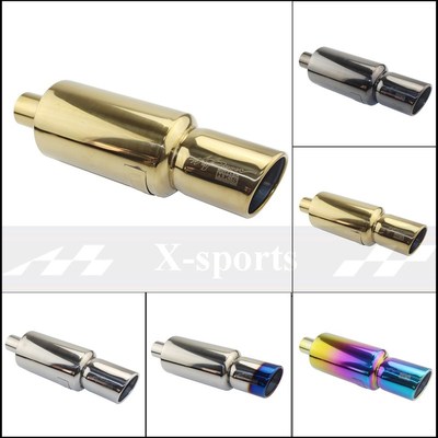 Car Motorbike Exhaust System Exhaust Pipe Muffler Tip Univer
