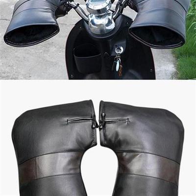 2pcs Motorcycle Cover Gloves Warm Handlebar Muff Grip