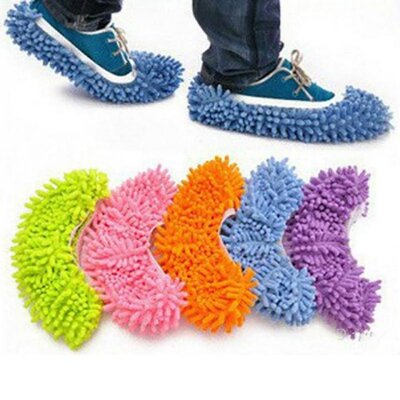 Mop Slippers House Cleaning Dust Removal Lazy Floor Wall Dus