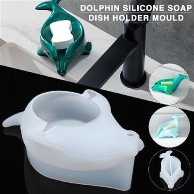 Dolphin Silicone Soap Dish Holder Mould DIY Epoxy Resin