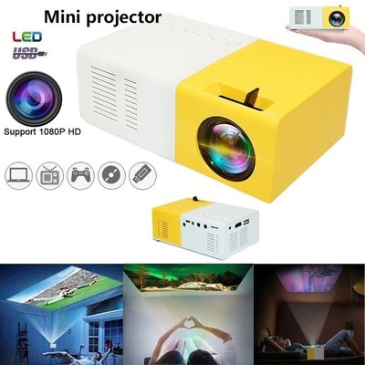 LED Portable Wireless Home Mini Projector HD1080P Movie