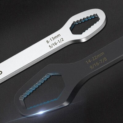 Universal Wrench Double Sided Self-adjusting Screws Dismantl
