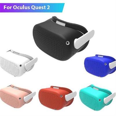 VR Helmet Silicone Protective Cover Case For Oculus Quest 2