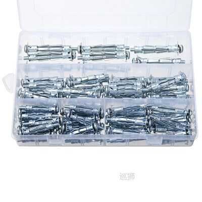 Hollow Wall Anchor Metal Setting With M4 M5 Mixed Screw Set