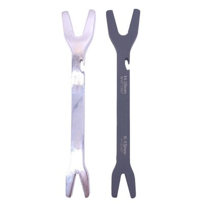 Y?Wrench Open Double Ended Tooth Spanner 14-25mm 6-13mm Serr
