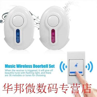 36 Tunes Wireless Music Doorbell Set Includes 2 Receivers an