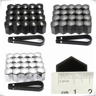 17x30mm 20pcs/set 17mm Wheel Nut Cover Bolt Cap Protector Fo