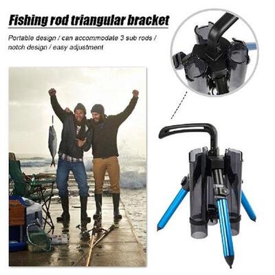 Fishing Rod Bracket Tripod Stand Fishing Rod Rack Support