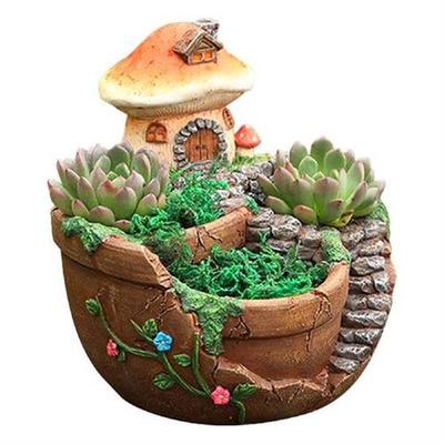 Succulent Flower Pot Resin Succulent Planter Holder Resin