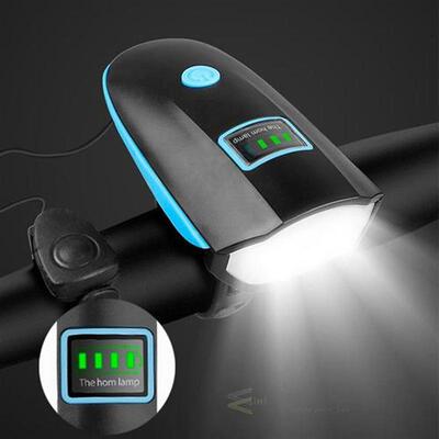 US icycle Light Power Display Cycling Headlight Led Flashl