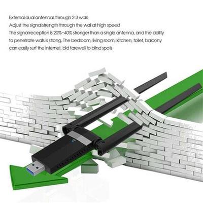 1200Mbps RTL8812BU 2.4-5.8GHz Dual Frequency IEEE802.11Ac US