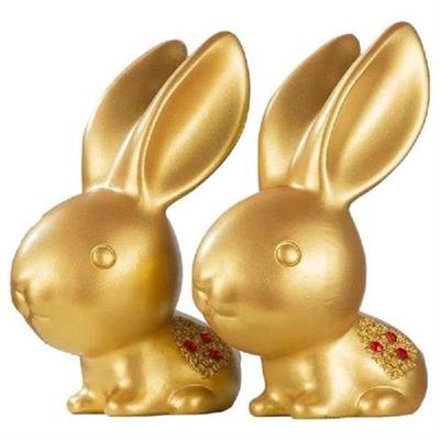 Chinese Zodiac Fortune Rabbit Chinese Spring Blessing Toy