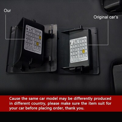 ABS Car Fuse Storage Tray Holder Box Card Coin For Subaru Ou