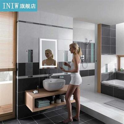 New athroom Lighted Vanity Mirror Make Up Wall Mounted 2 Si