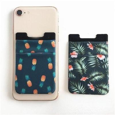 Men Women Self-Adhesive Sticker Card Sleeves Phone Wallet