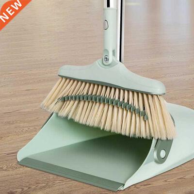 Foldable Broom Dustpan Set Floor Cleaning Dust Brooms Home W