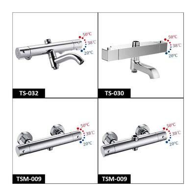 Thermostatic Shower Faucets Mixer Tap Hot And Cold Bathtub F