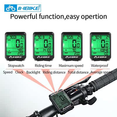 Waterproof Bike Computer Speedometer Wireless Wired Odometer