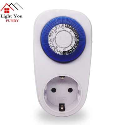 Timing socket 24 hour timer switch controller 16A intelligen