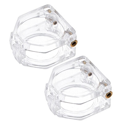 UXCELL 2Pcs Switches Clear Plastic Switch Cover Protector