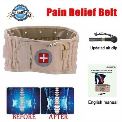 Lumbar Spinal-air Decompression Back Belt Air Traction Waist