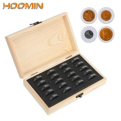 Coins Storage Box 20/30/50/100PCS Adjustable Antioxidative