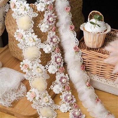 Fashion Sewing material Lace Ribbon Fabric accessories