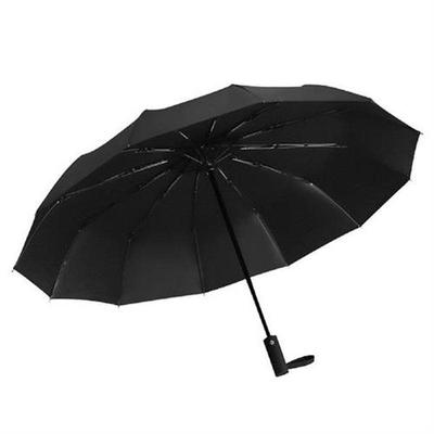 Open Close Pongee Automatic Umbrella Folding For Rain