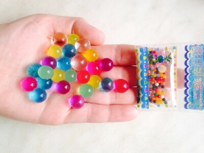 10bag/lot Pearl Crystal S Mud Orbiz Grow Jelly Water   Hydro