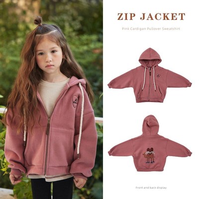 New Korean Fashion Kids Clothes for 2020 Winter Hoodie for