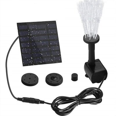 1.2W Solar Garden Fountain Pump Solar Garden Fountains Water
