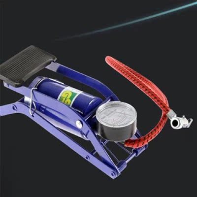 Foldable Bike Foot Air Pump Portable High Pressure Pedal