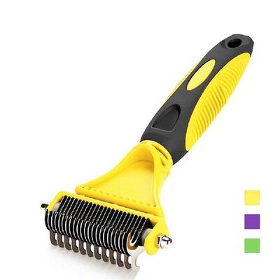 Pet Dog Dematting Comb with 2 Sided Professional Grooming