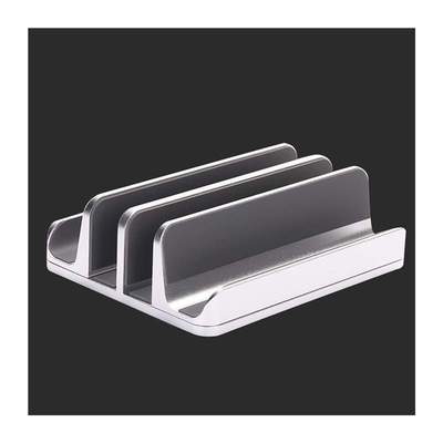 Dual Vertical Laptop Stand, Suitable for All Laptop Models.