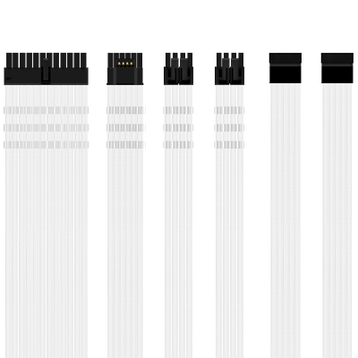 MSI微星ATX3系列PCIE5模组电源40/50显卡12VHPWR 16P编织网定制线