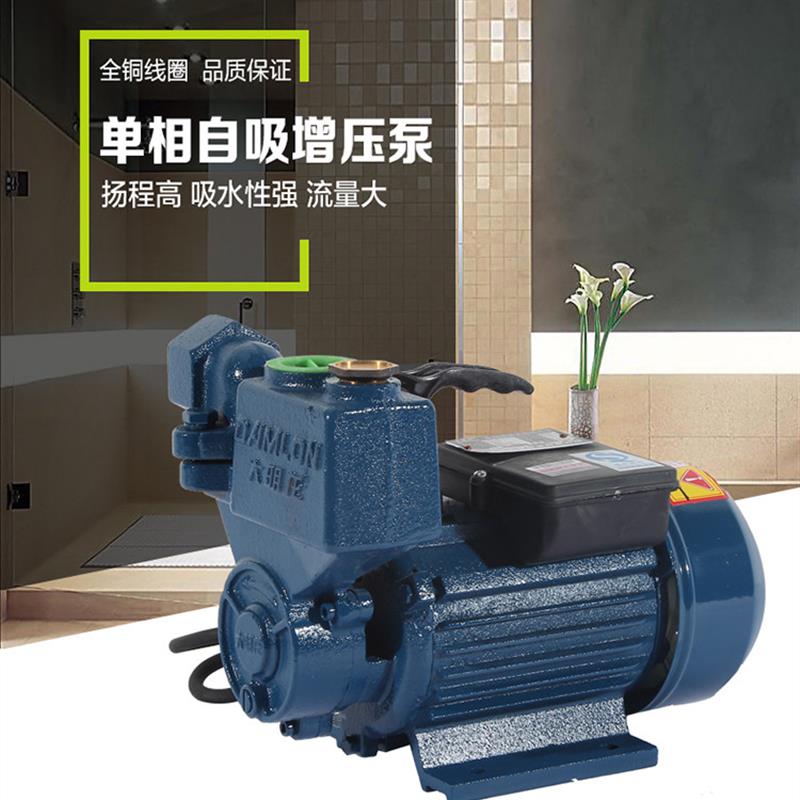 单相漩涡式自吸电泵家用冷热水增压泵220v清水泵井水抽水机